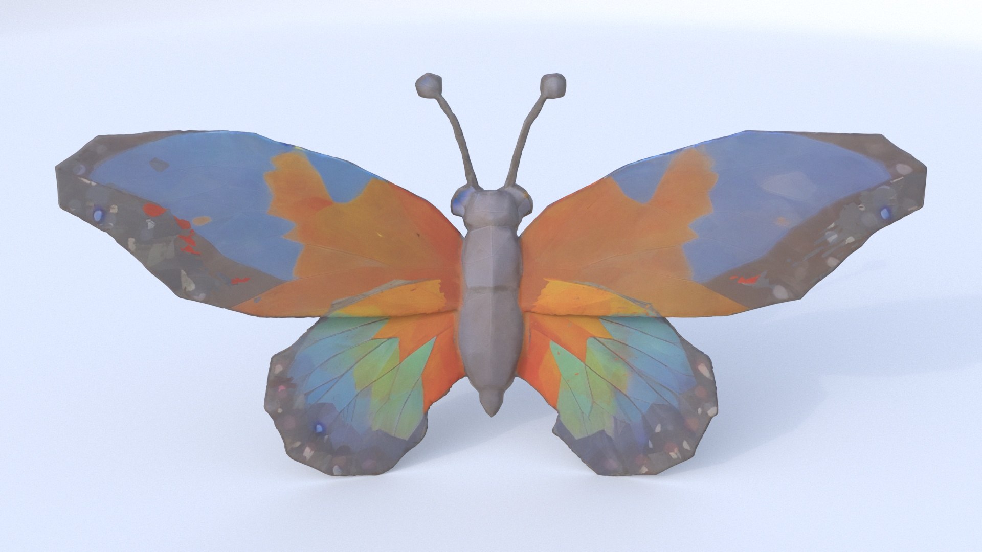 Butterfly 3D Model - TurboSquid 2331597