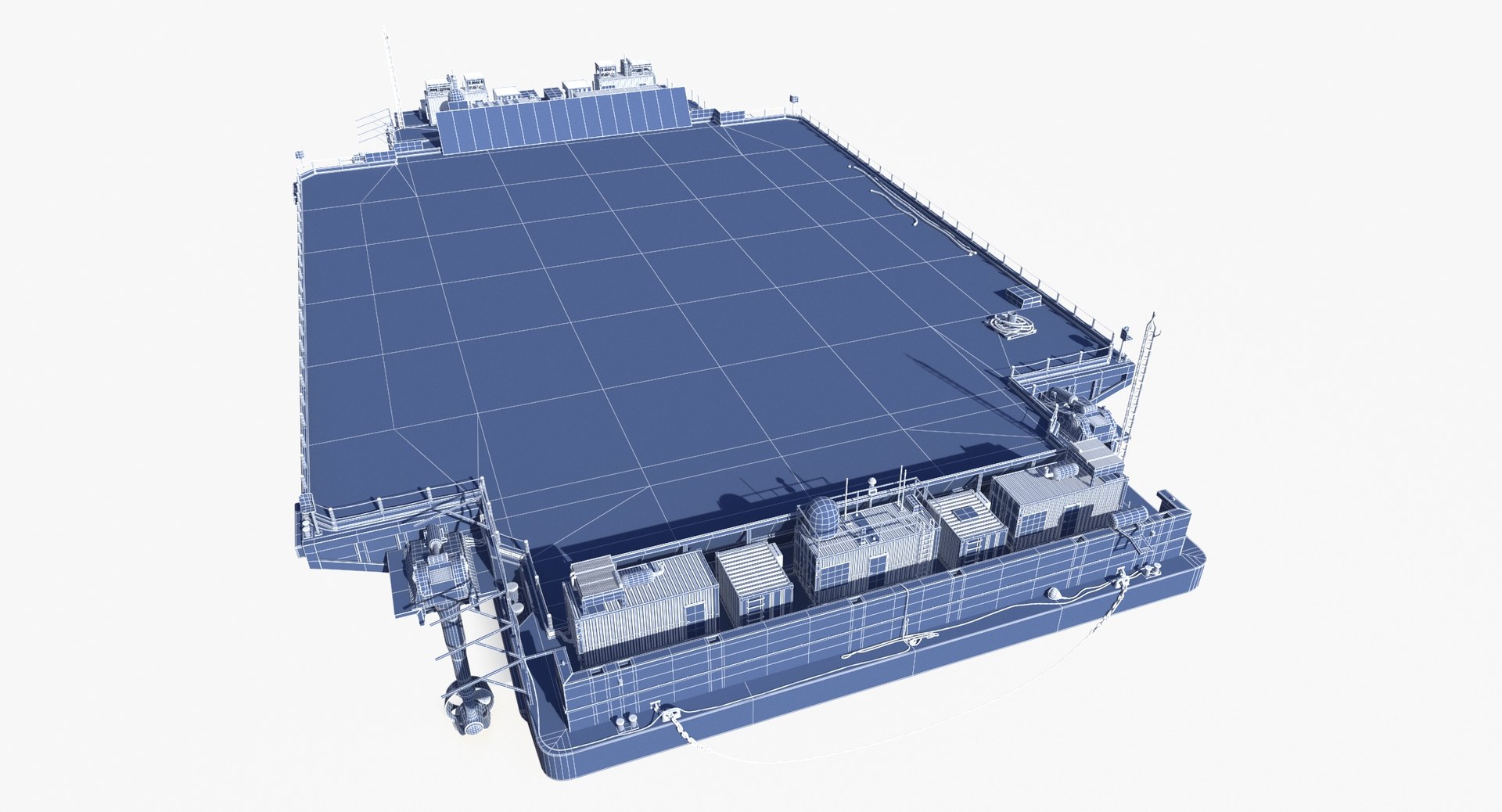 Landing Platform Drone Ship 3D model - TurboSquid 2032592
