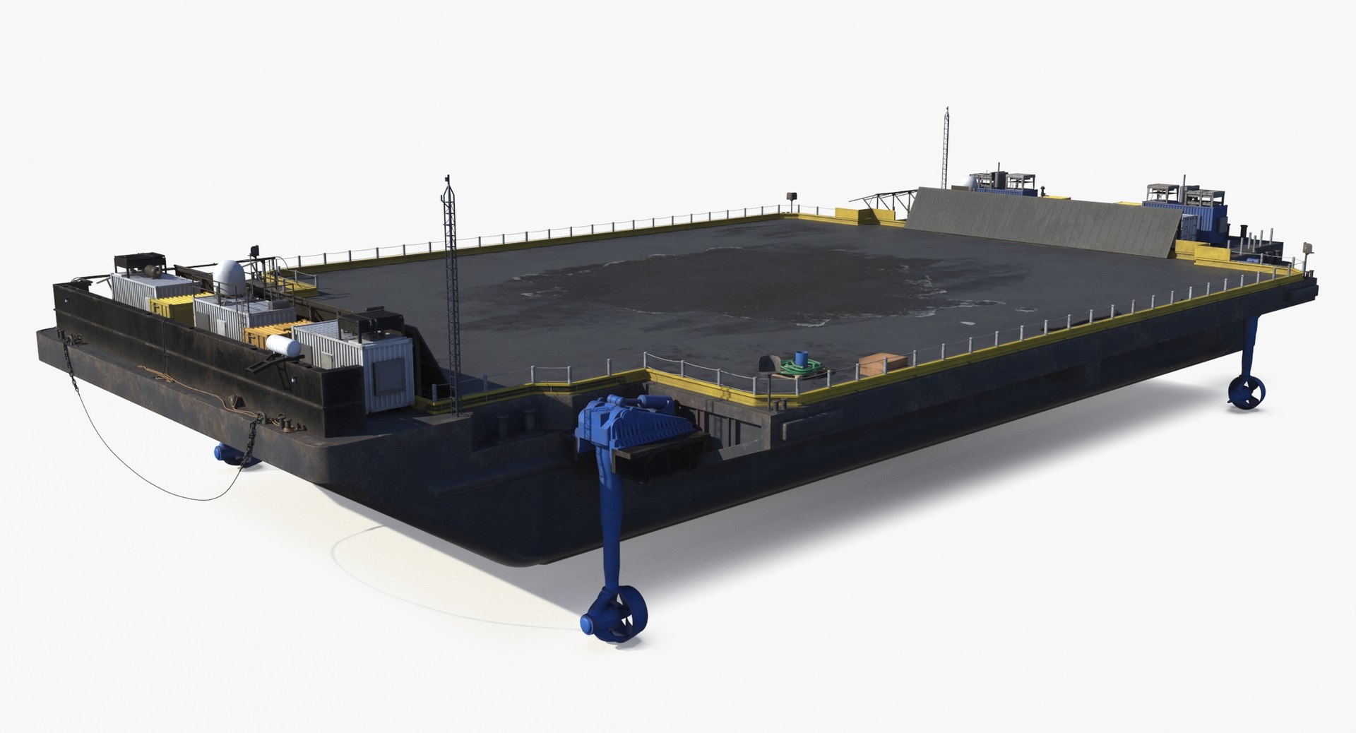 Landing Platform Drone Ship 3D Model - TurboSquid 2032592