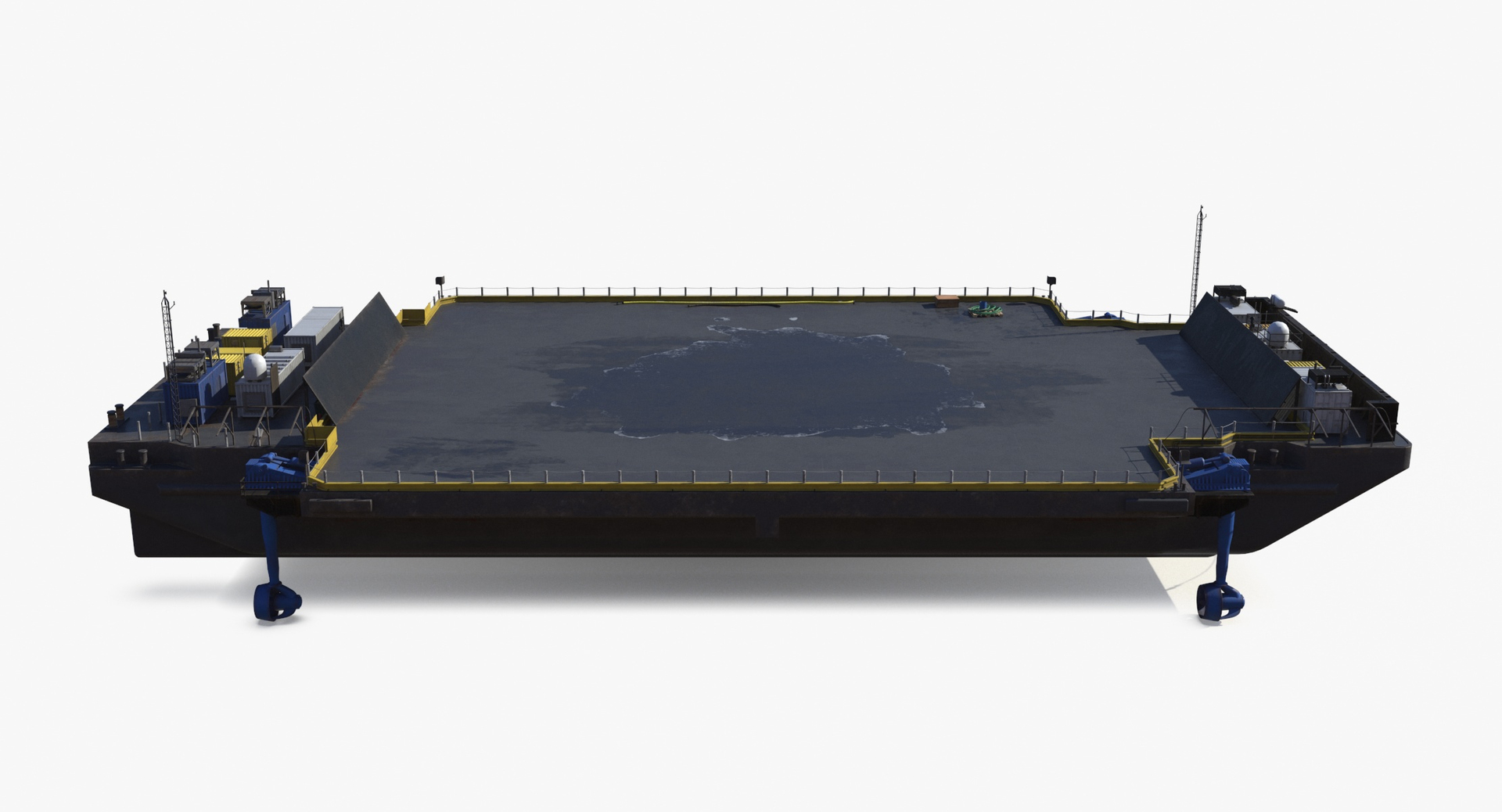 Landing Platform Drone Ship 3D Model - TurboSquid 2032592