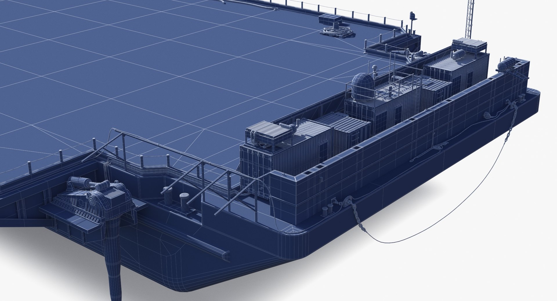 Landing Platform Drone Ship 3D model - TurboSquid 2032592