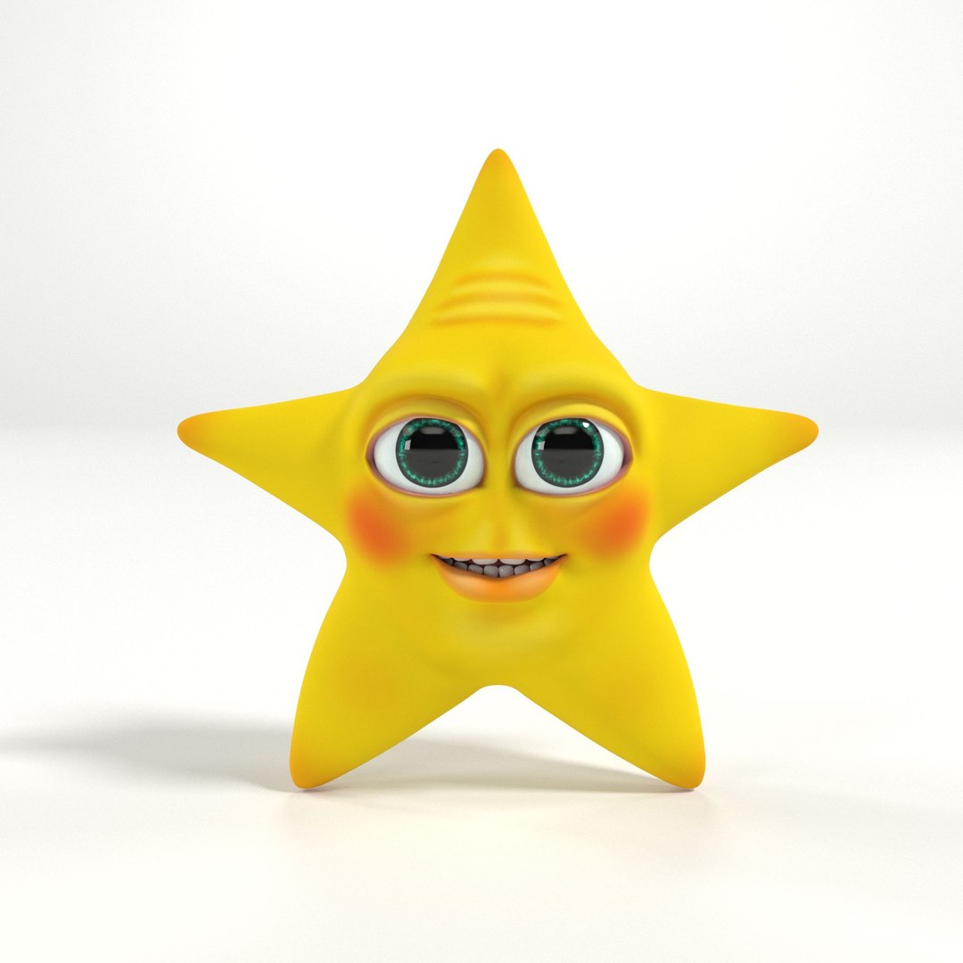 3D Star Toon - TurboSquid 1492943