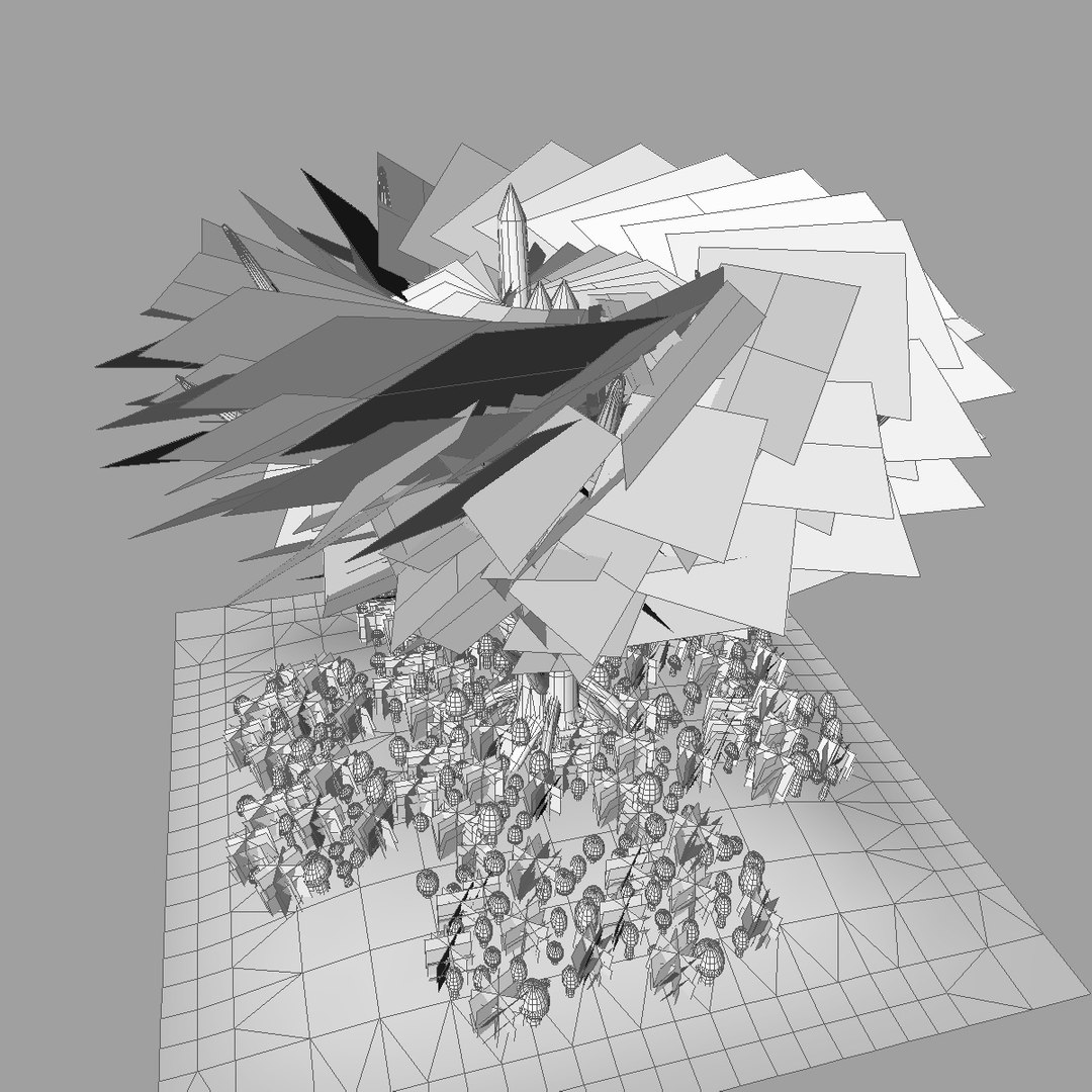 3ds Max Cartoon Tree