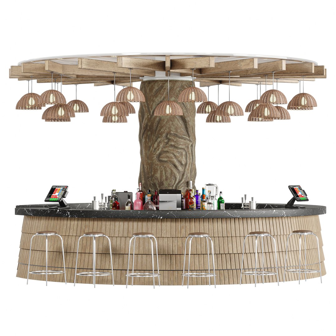 3D Bar 15 Exterior Bar Model - TurboSquid 2066933