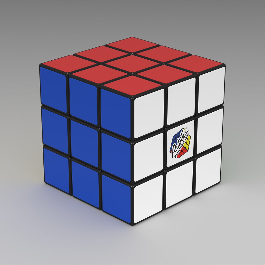 Rubik S Cube 3d Max