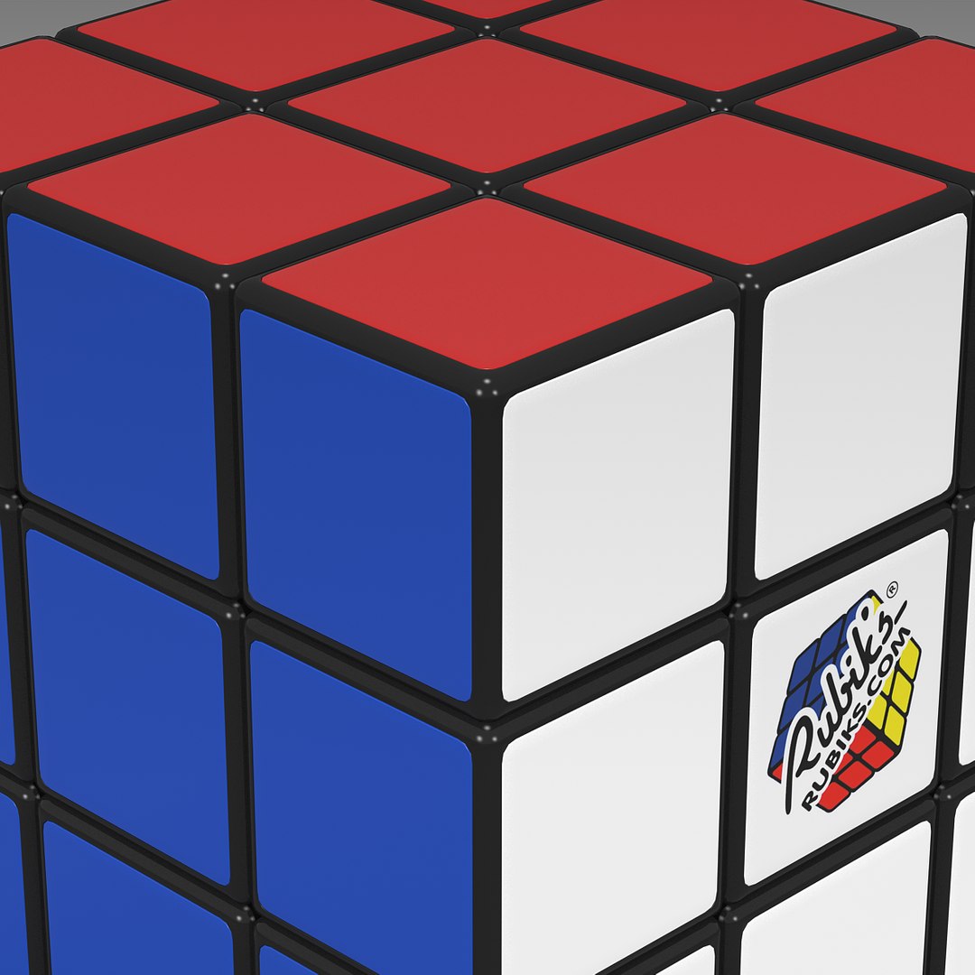 Rubik S Cube 3d Max