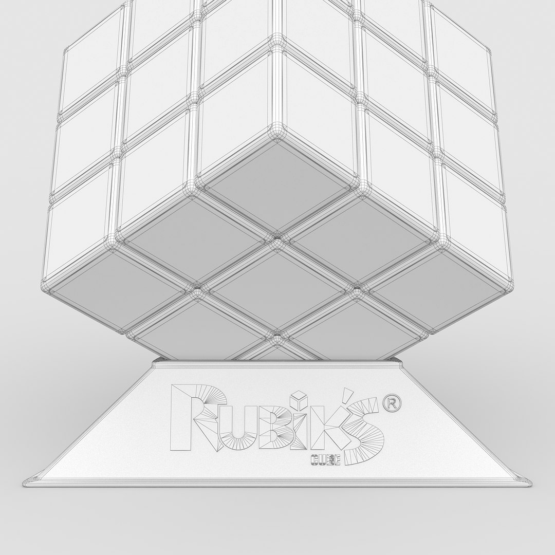 Rubik S Cube 3d Max