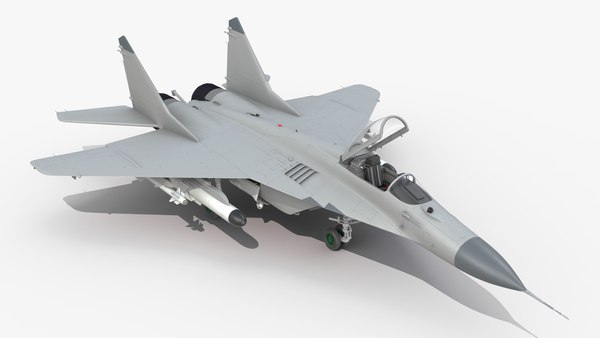 MiG 29 Fighter Aircraft with Armament 3D model - TurboSquid 1821683