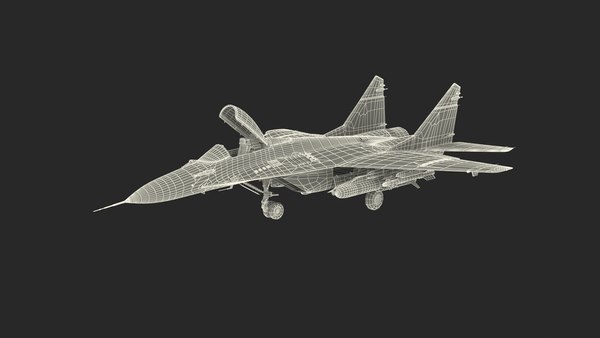 兵器を備えたMiG29戦闘機3Dモデル - TurboSquid 1821683