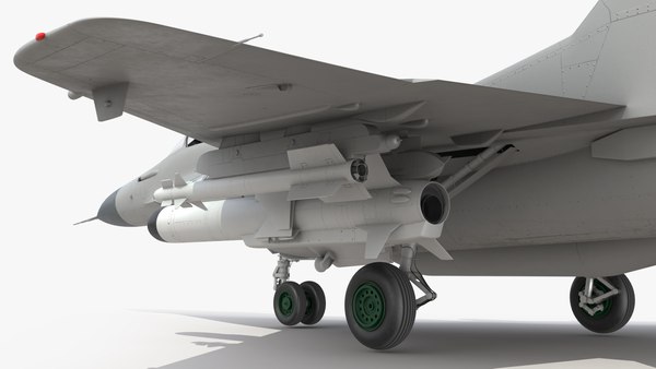 MiG 29 Fighter Aircraft with Armament 3D model - TurboSquid 1821683