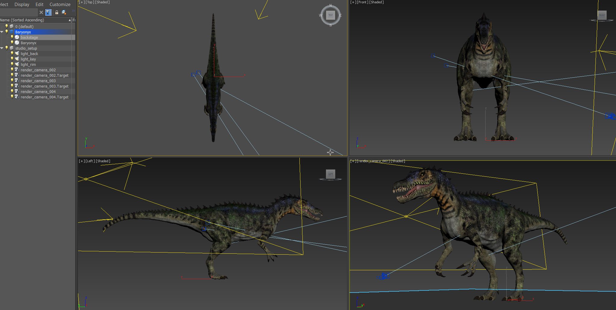 Baryonyx 3D model - TurboSquid 1706752