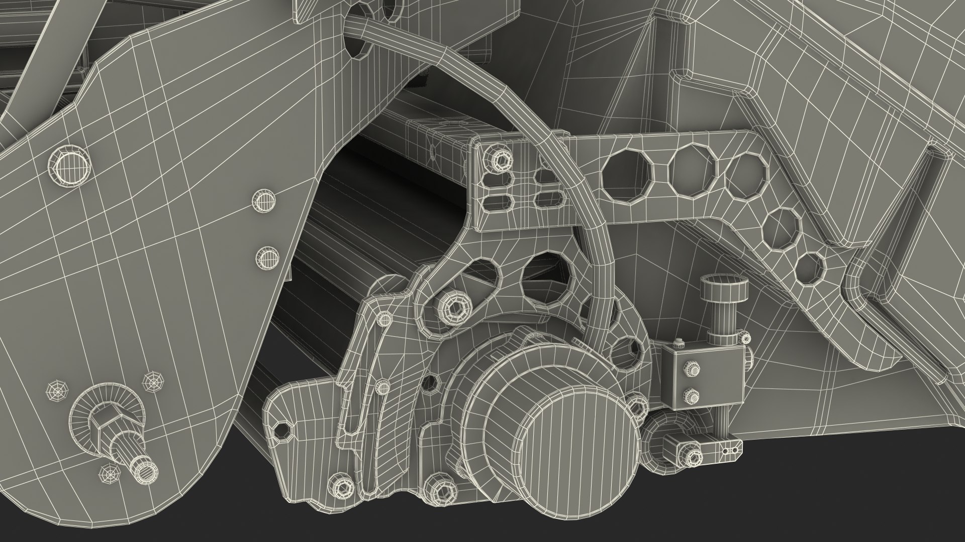 Professional walk reel mower 3D model - TurboSquid 1685075