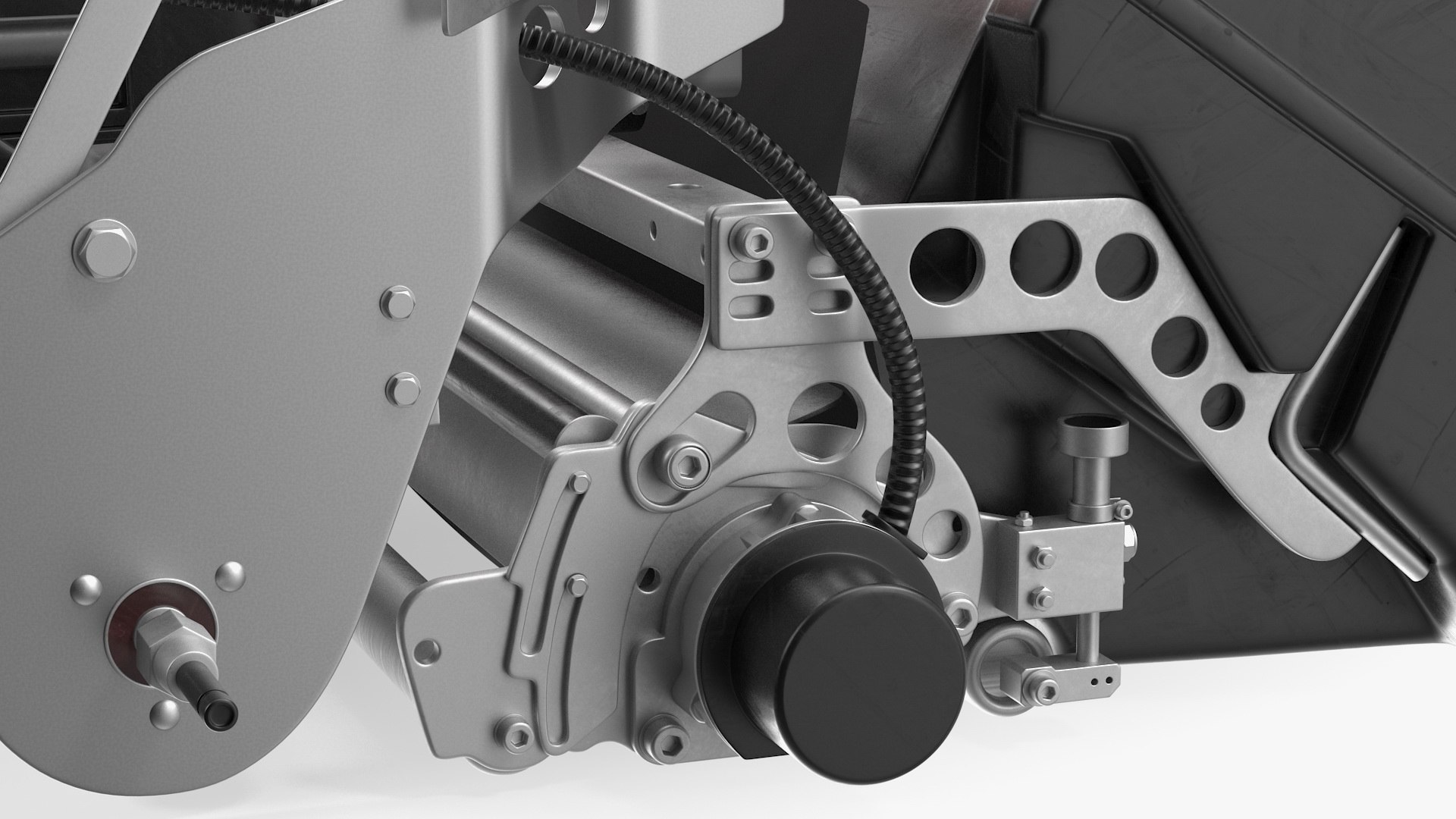 Professional walk reel mower 3D model - TurboSquid 1685075