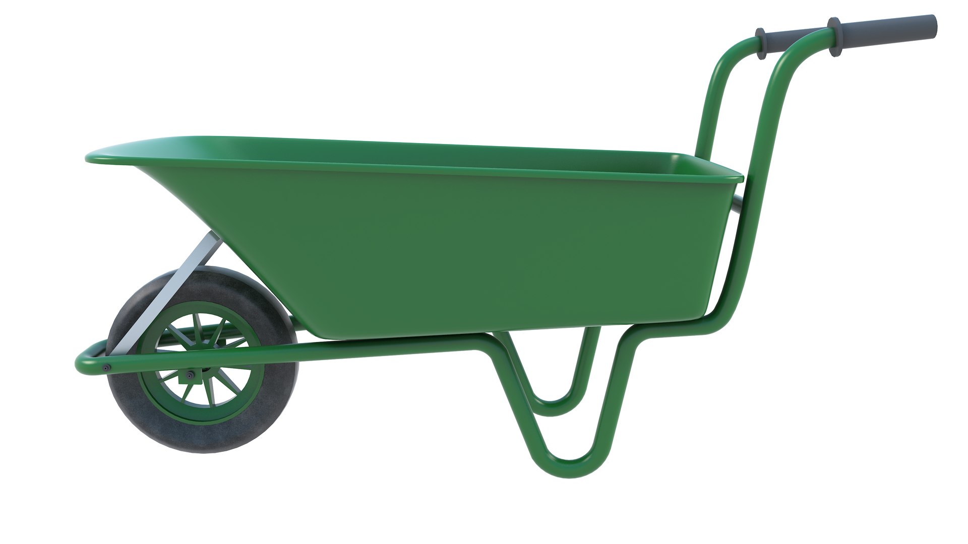 3D Step Ladder and Wheelbarrow - TurboSquid 1883564