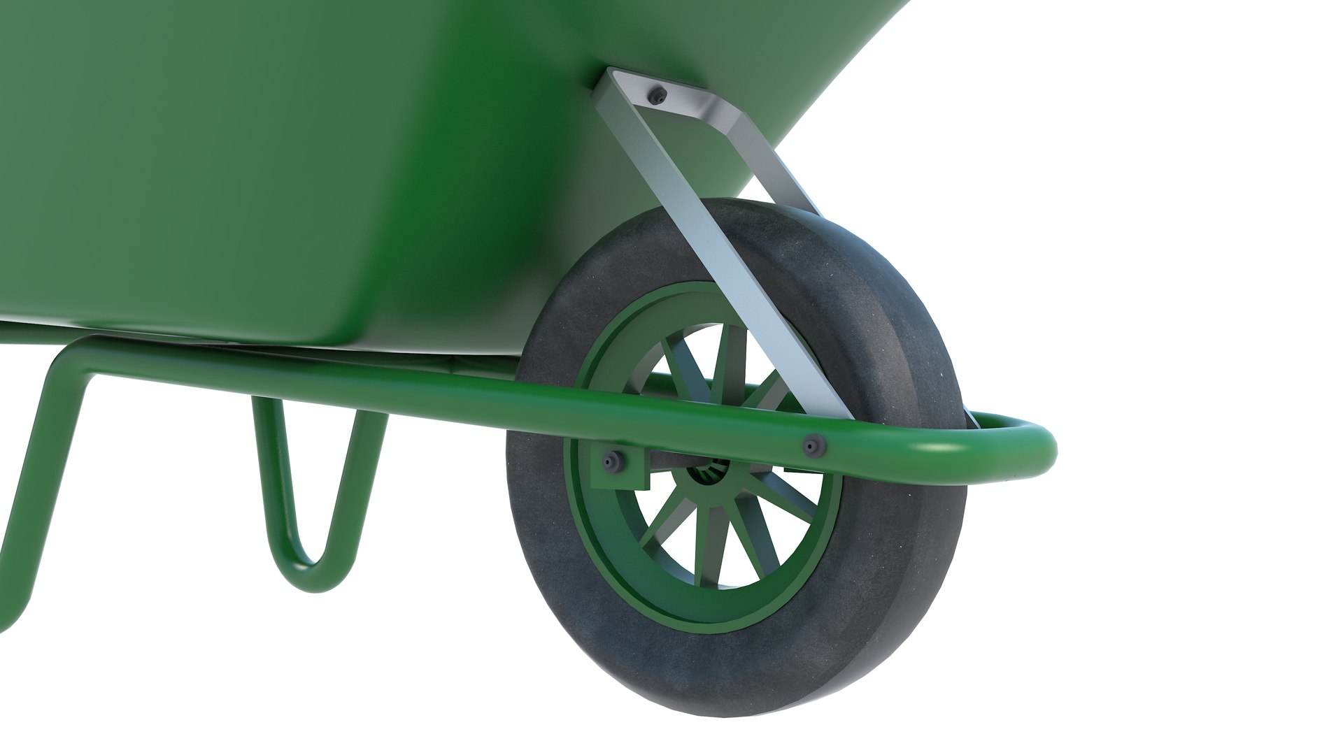 3D Step Ladder and Wheelbarrow - TurboSquid 1883564