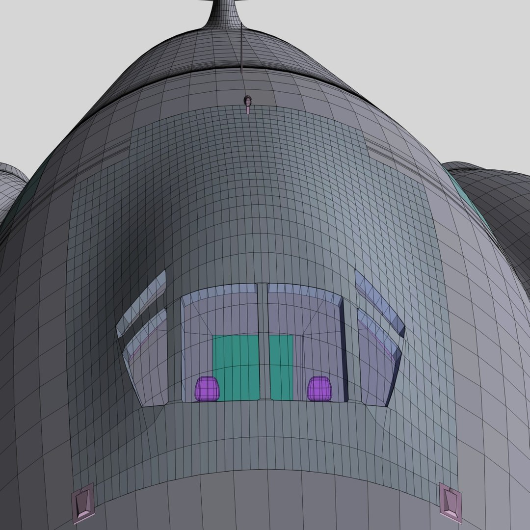 space plane obj