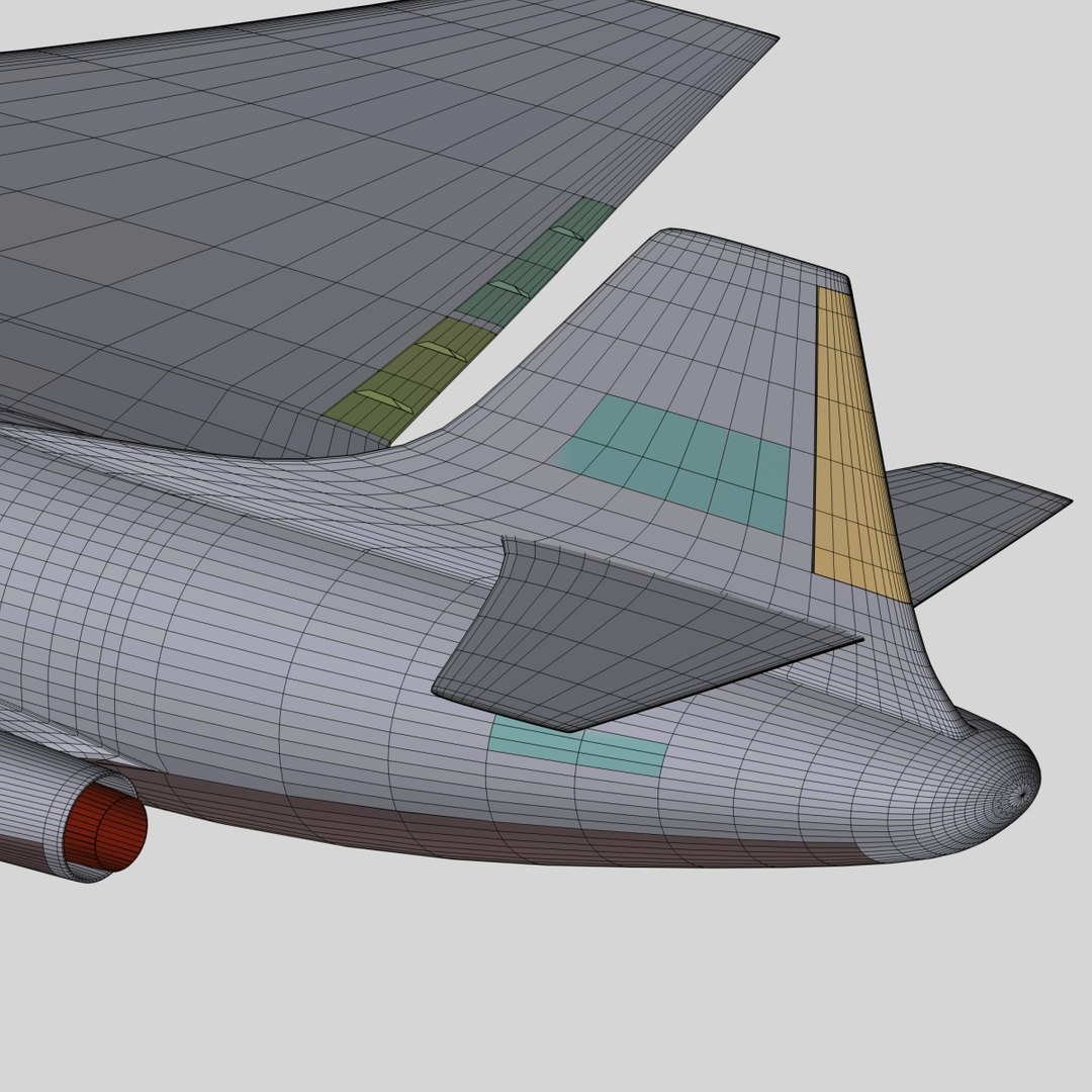 space plane obj