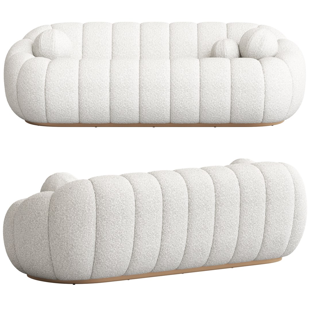 3D Coco Republic Valero Sofa model - TurboSquid 2165664