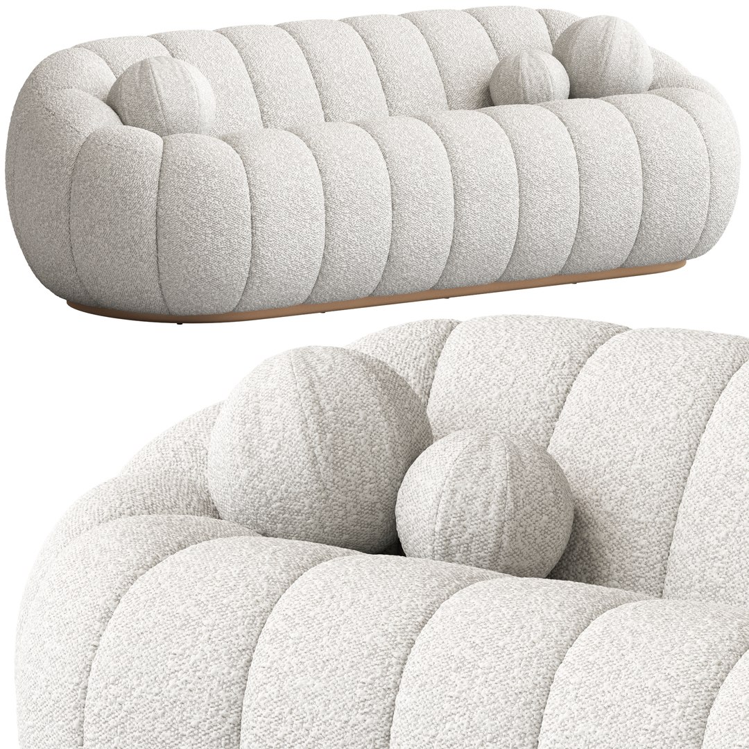 3D Coco Republic Valero Sofa model - TurboSquid 2165664