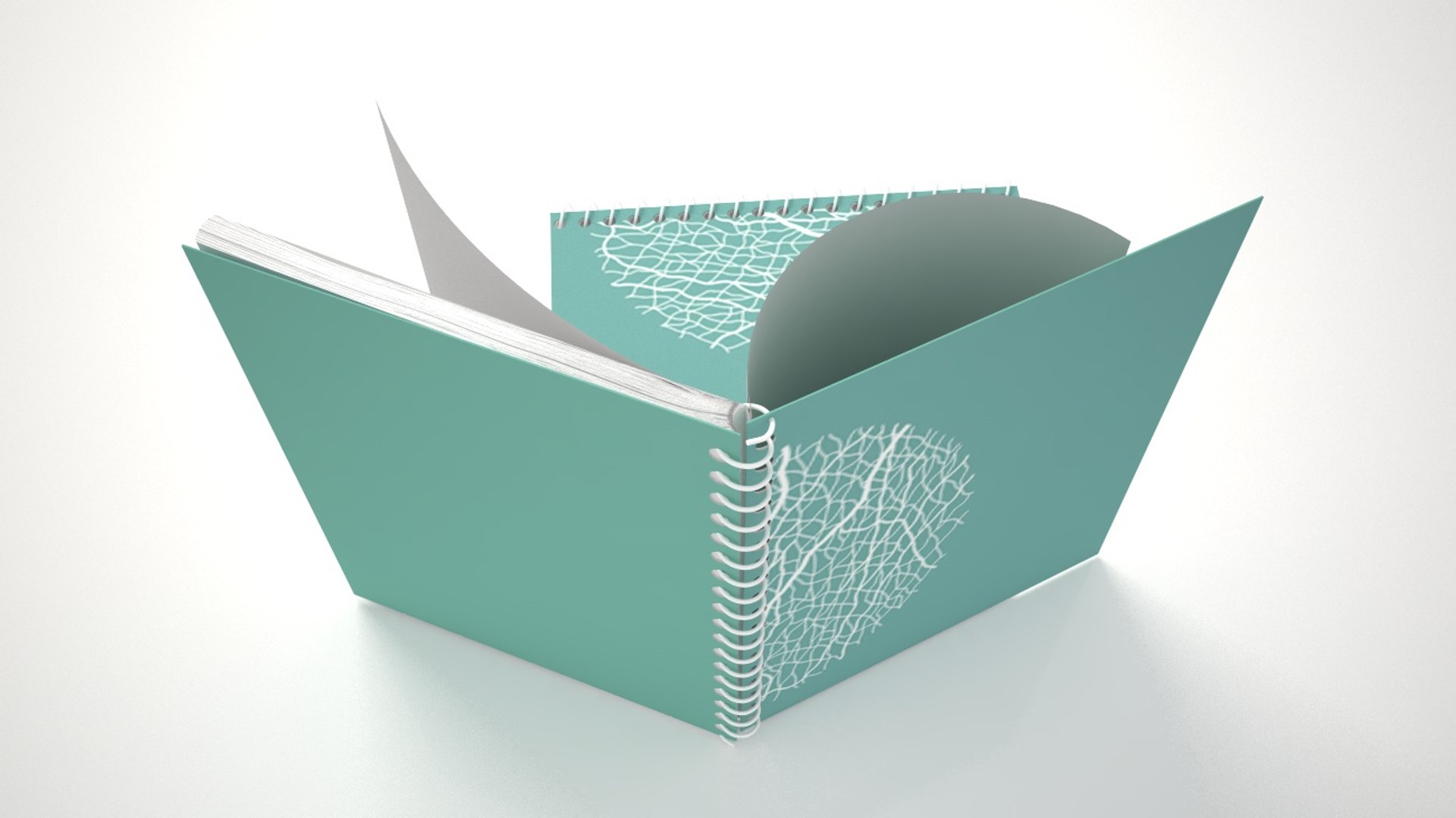 Paper notebook 3D - TurboSquid 1522299