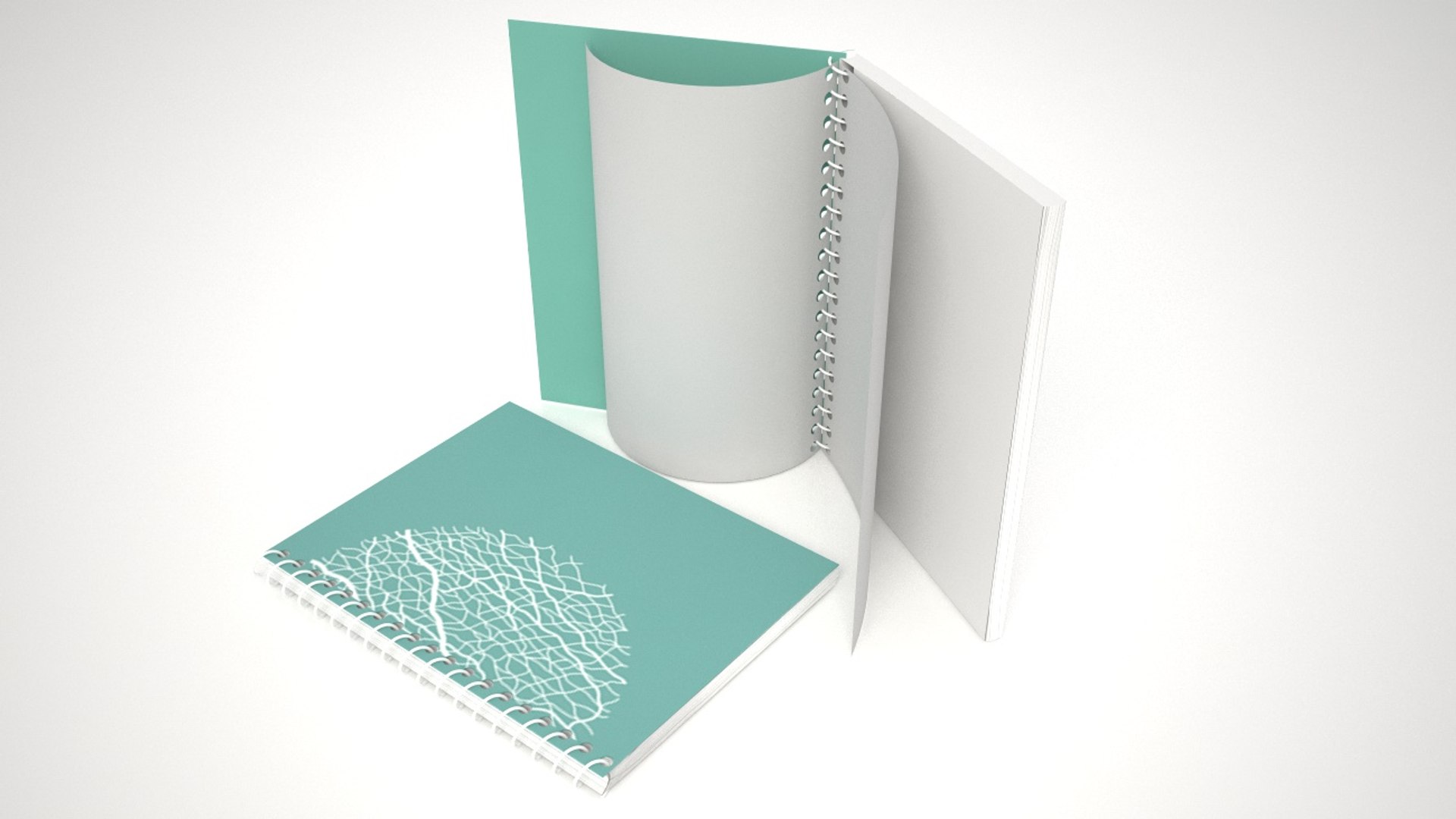 Paper notebook 3D - TurboSquid 1522299
