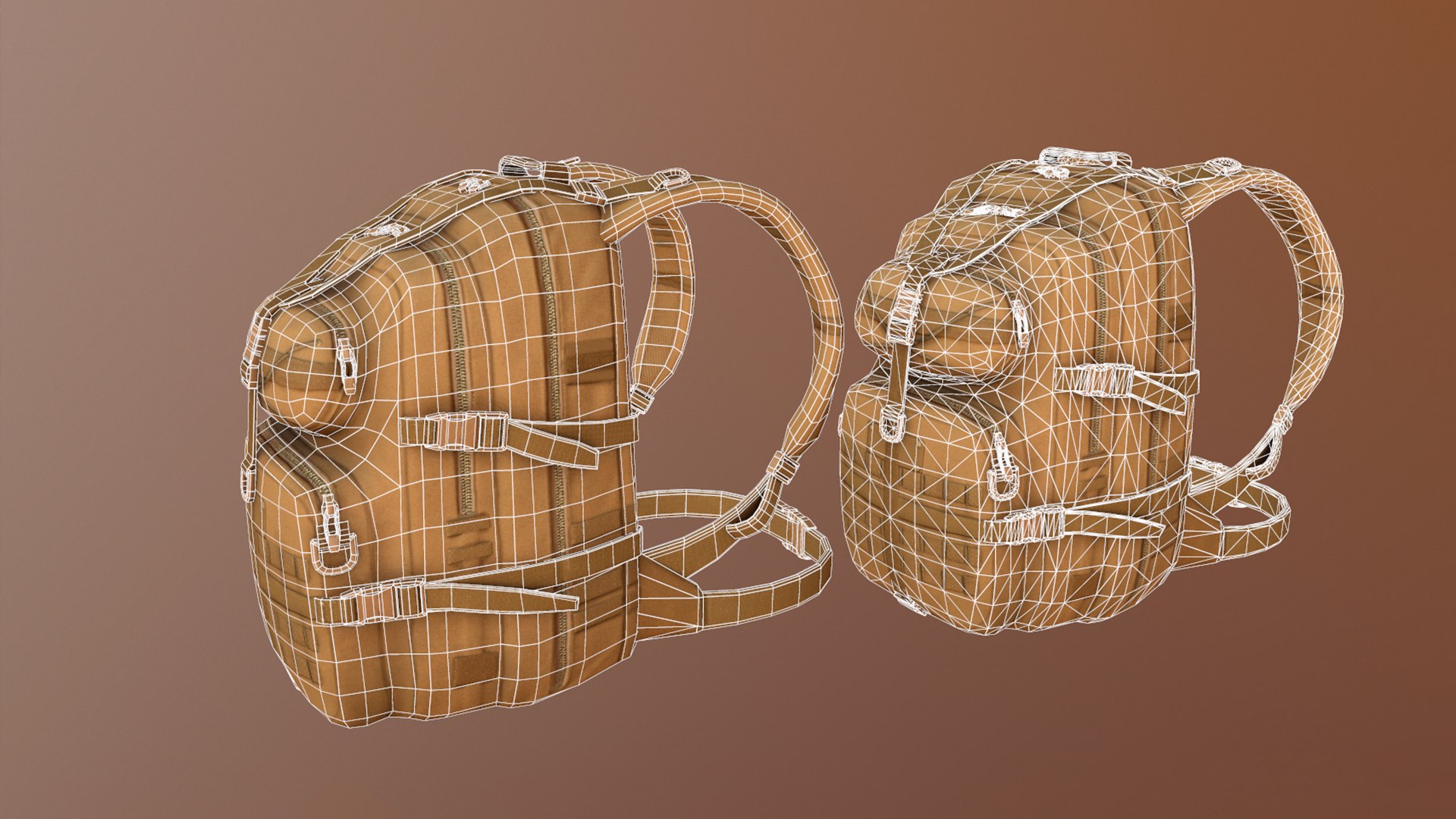 Backpack Pack 3D Model - TurboSquid 1683276