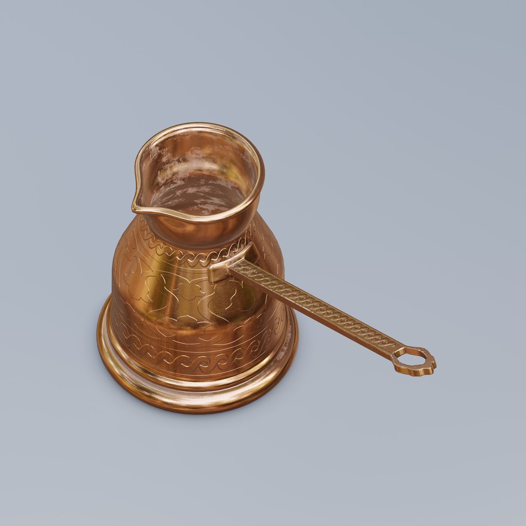 3D Pot Turkish Traditional - TurboSquid 1676264