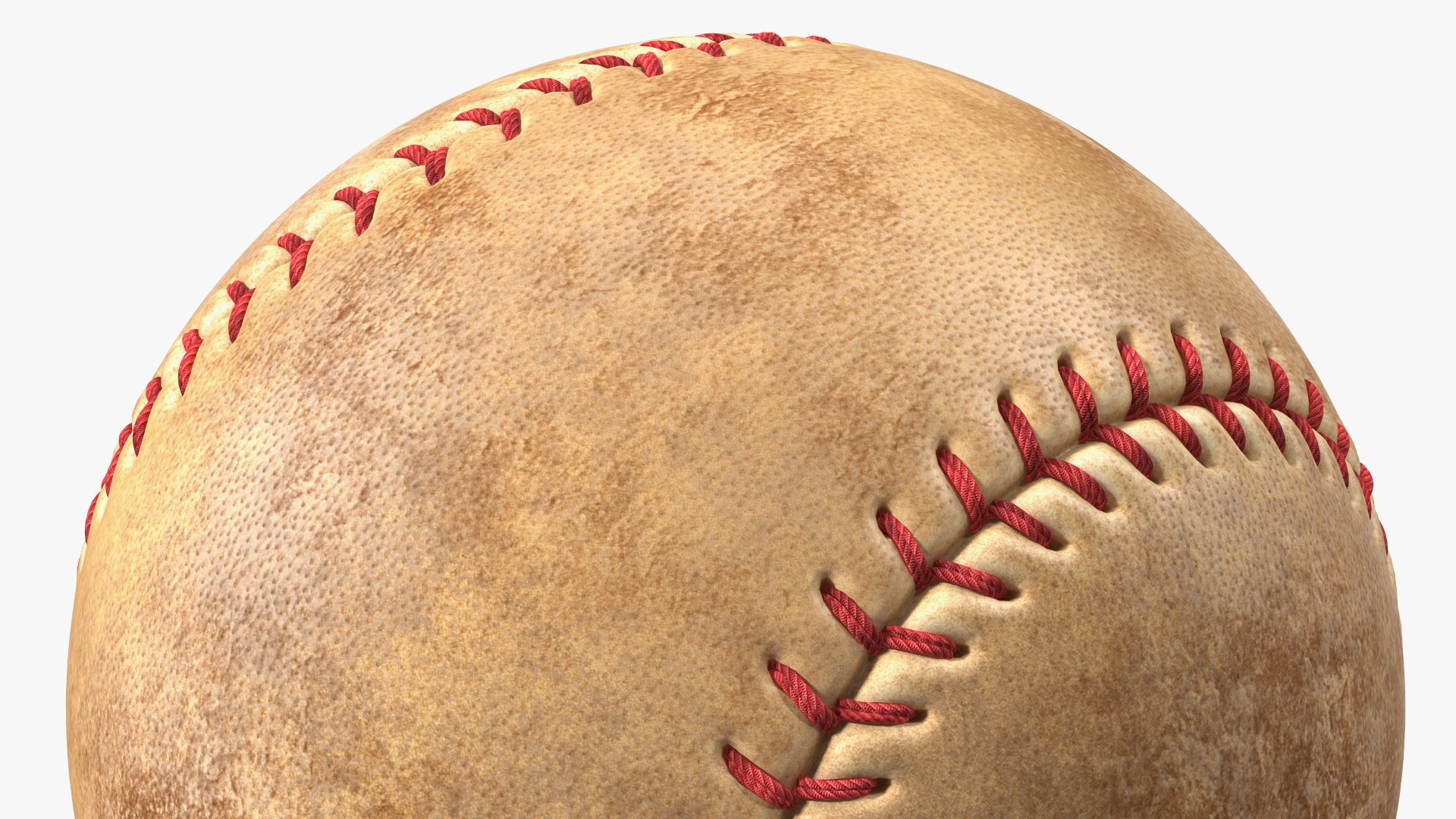 Brown Leather Baseball Ball 3D Model - TurboSquid 2202472