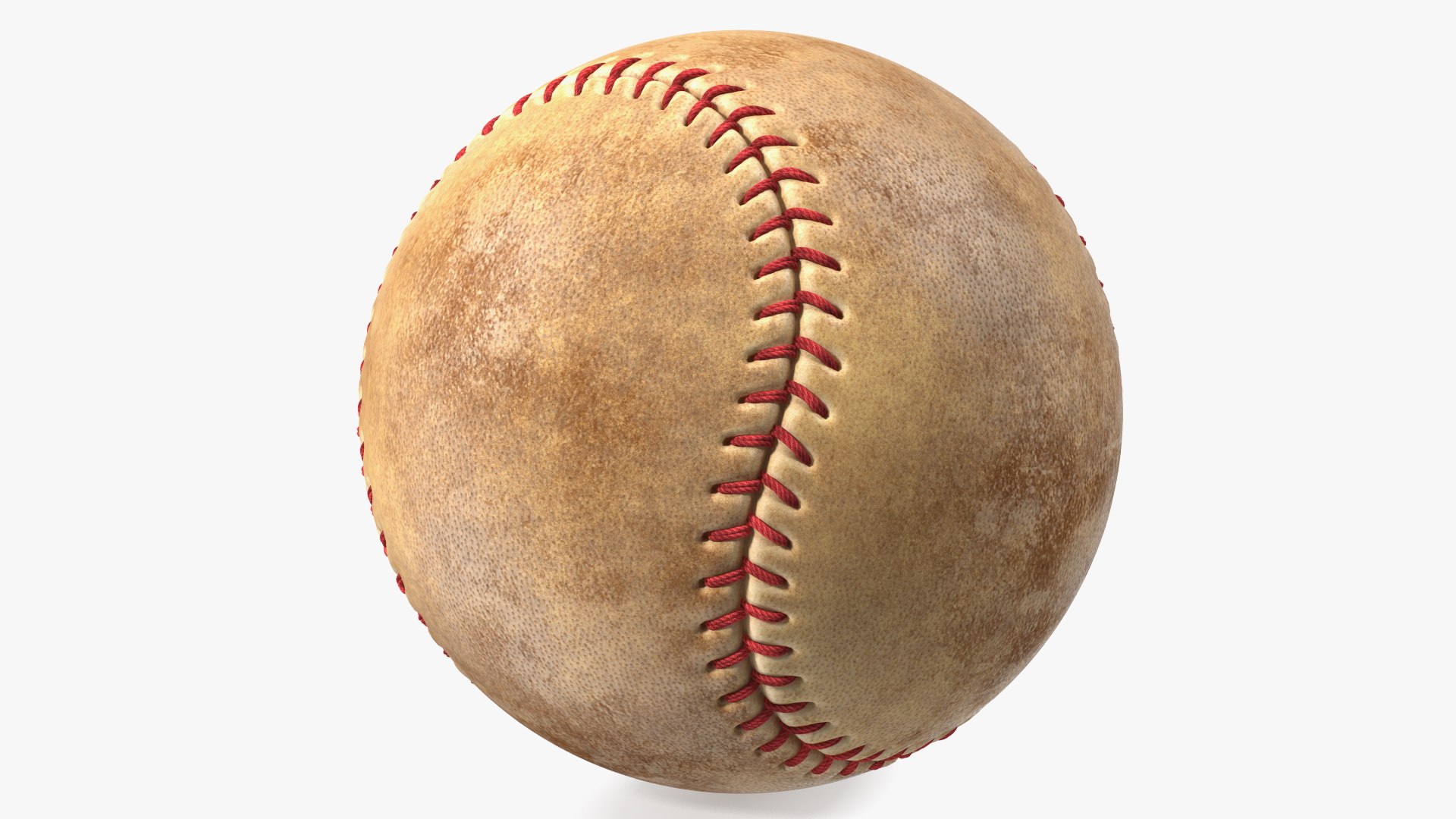 Brown Leather Baseball Ball 3D Model - TurboSquid 2202472