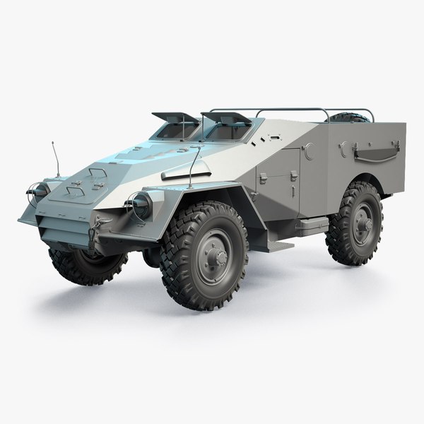 modelo 3d BTR-40 High-Poly - TurboSquid 2083837