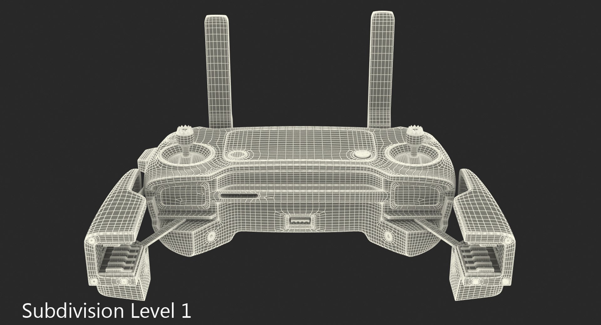 3D model dji mavic pro remote - TurboSquid 1187307