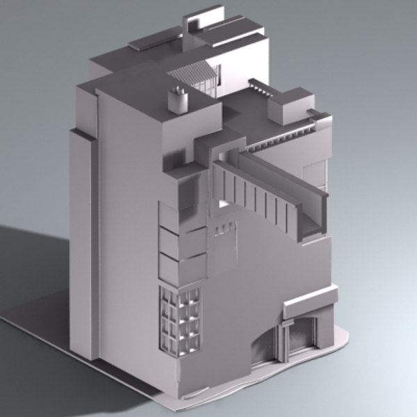 3d building model