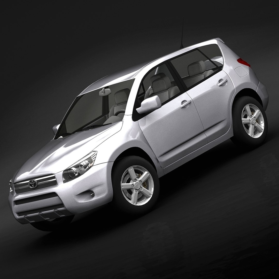 3ds Max Toyota Rav4 2006