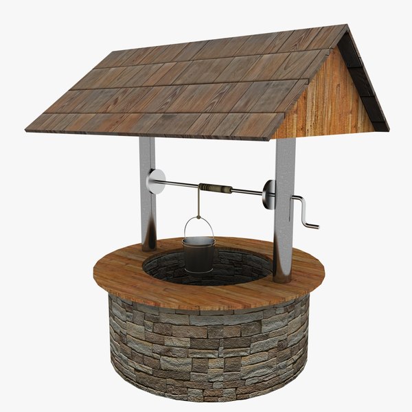 water well 3d model