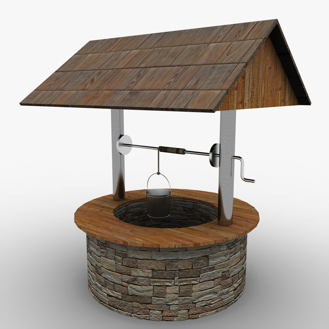 Water Well 3d Model
