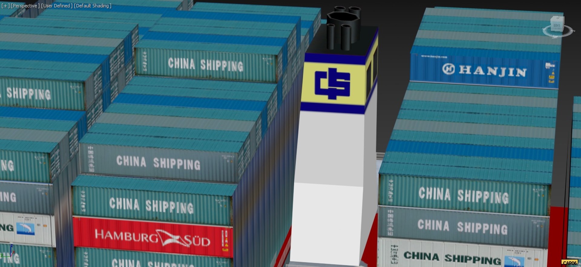 Cscl Pacific Ocean Ship 3D Model - TurboSquid 1274518