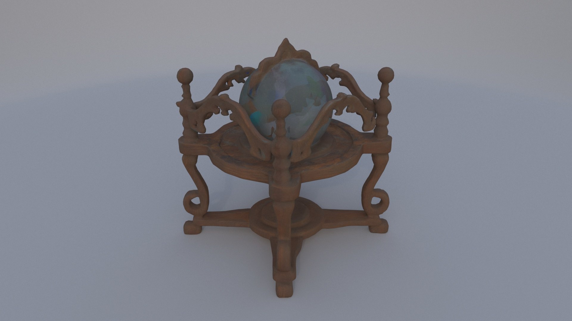 3D Enchanted Orb Stand - TurboSquid 2327272
