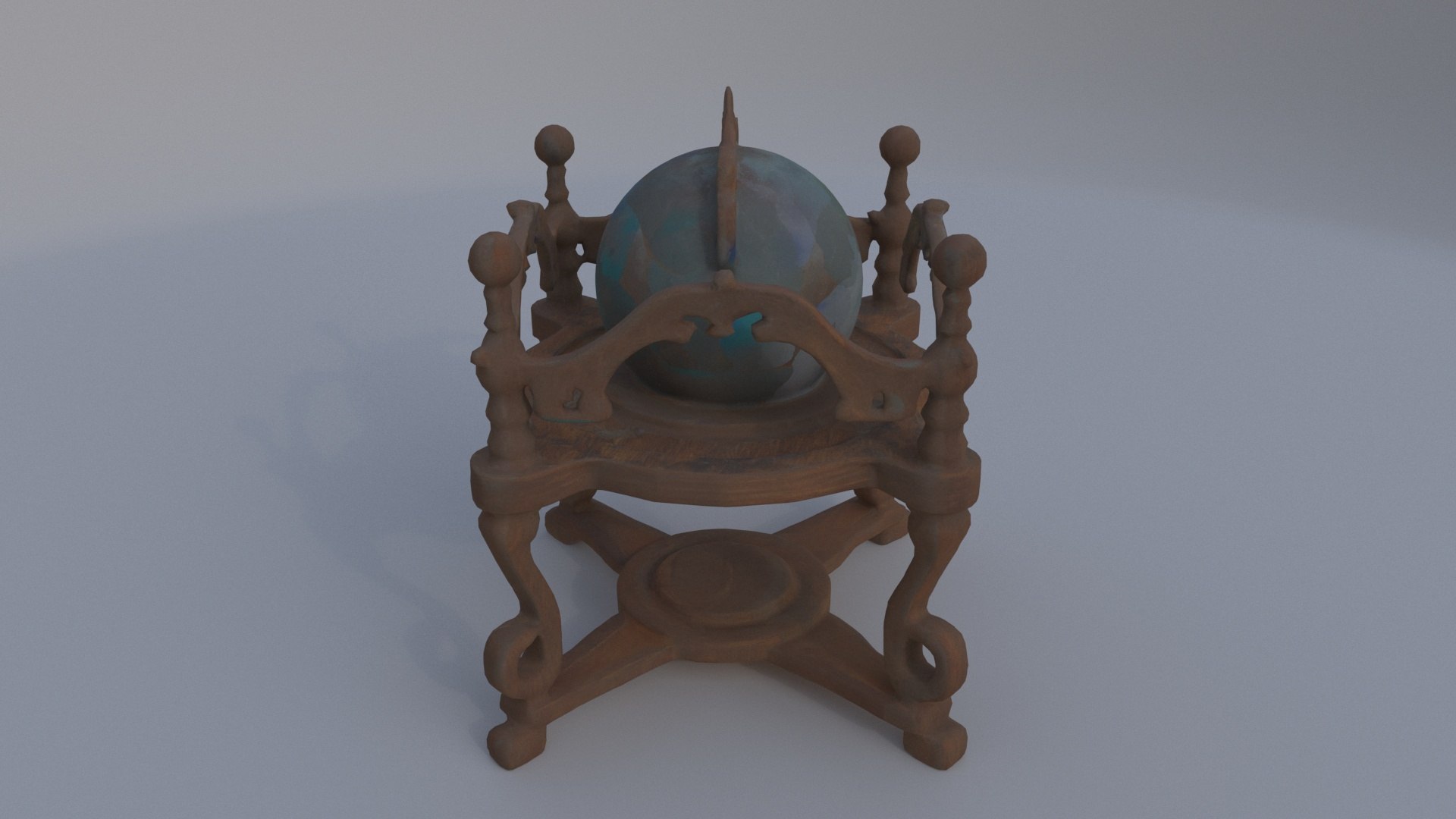 3D Enchanted Orb Stand - TurboSquid 2327272