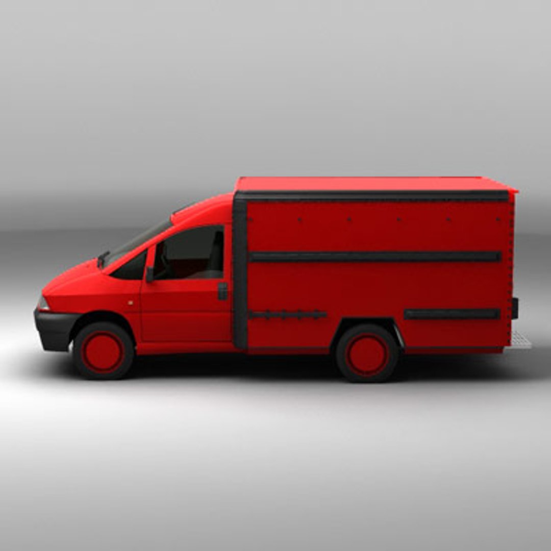Van Minivan 3d Model