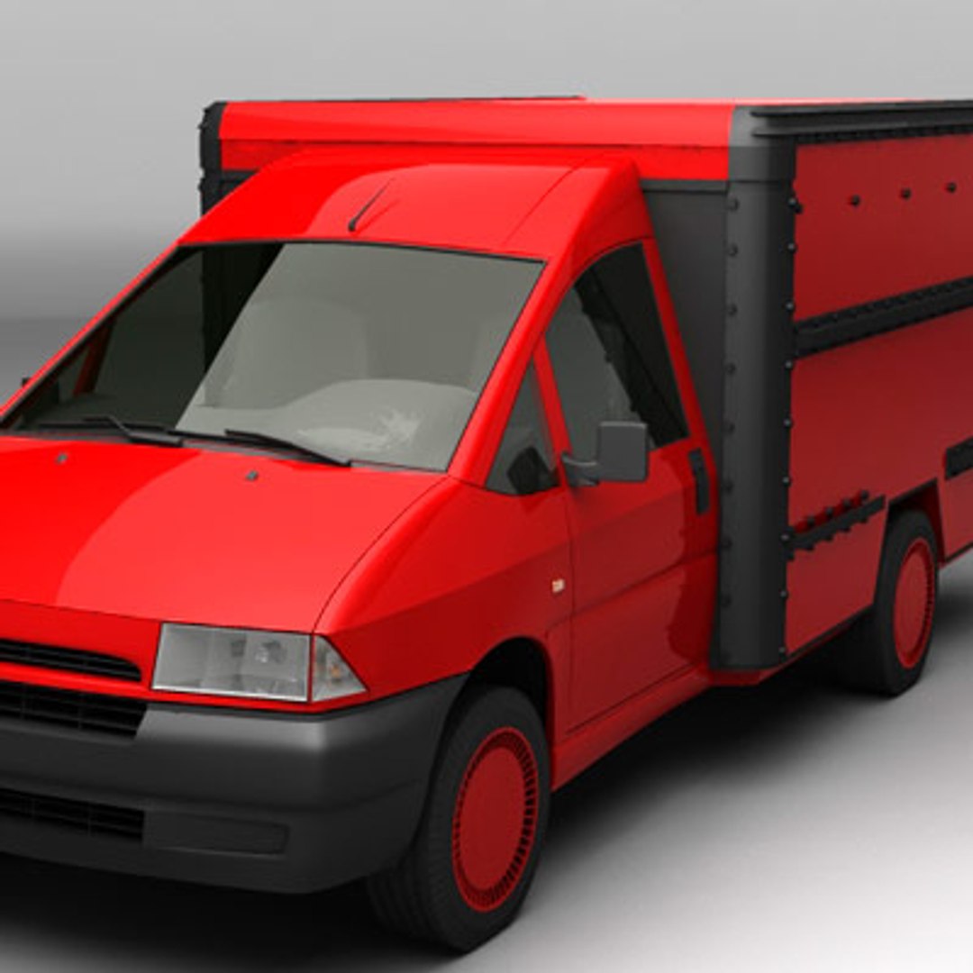 Van Minivan 3d Model
