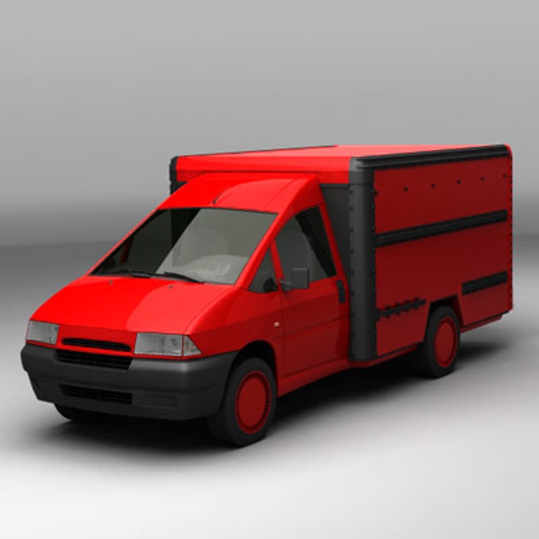 Van Minivan 3d Model