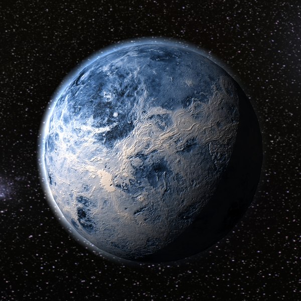 3D Fictional Alien Purple Planet 8k with Moon model - TurboSquid 1857149