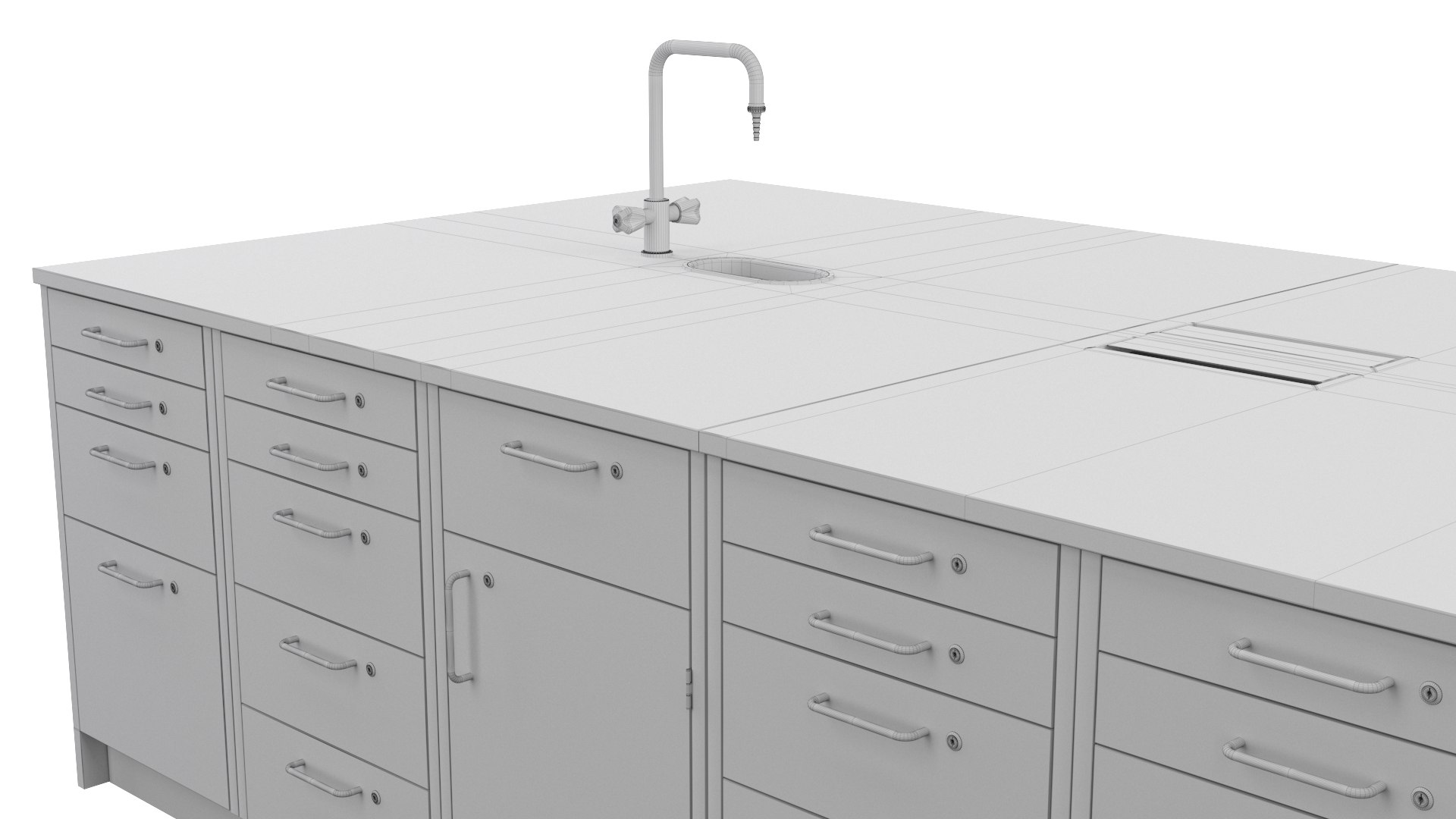 3D laboratory table - TurboSquid 1658704