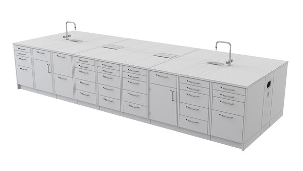 3D laboratory table - TurboSquid 1658704