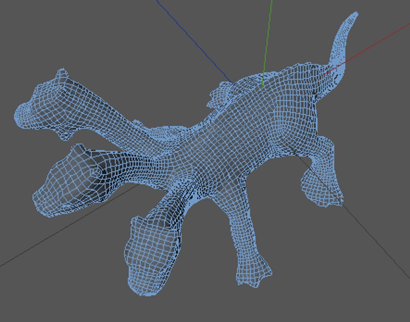 3d Dragon Hydra Base Mesh Model