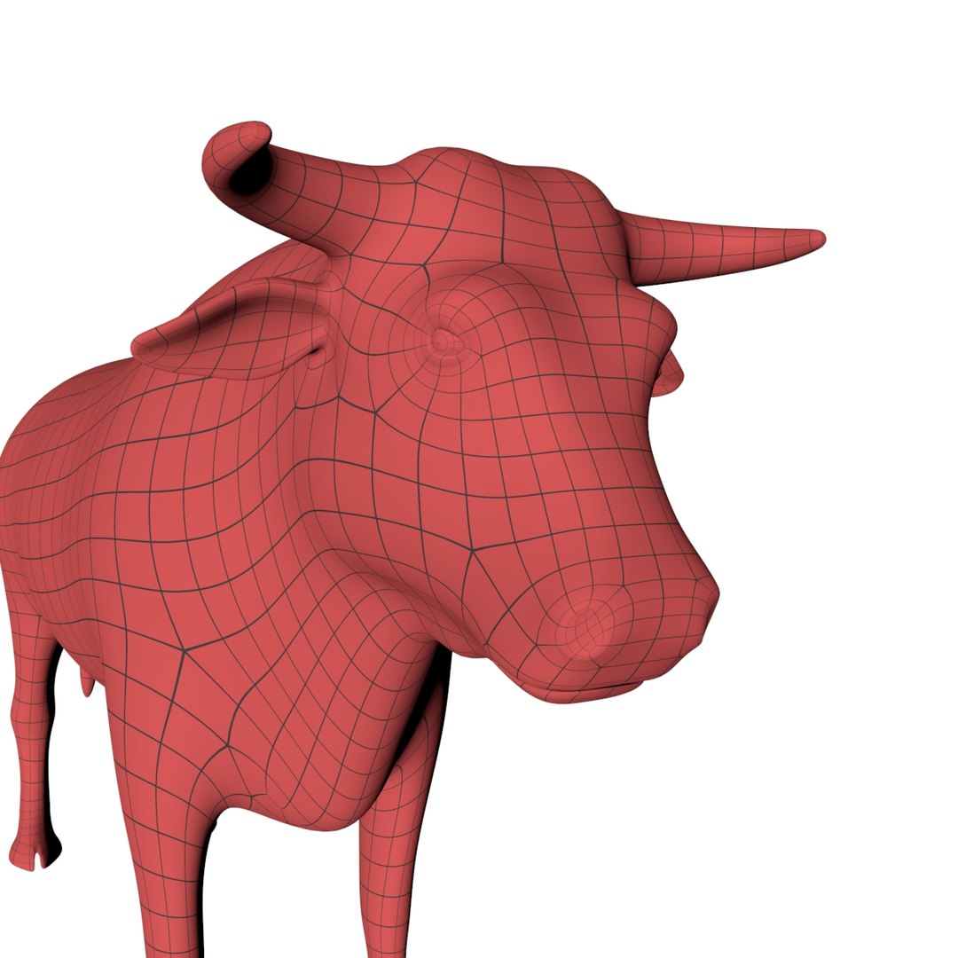 3D Base Mesh Bull Model - TurboSquid 1164798