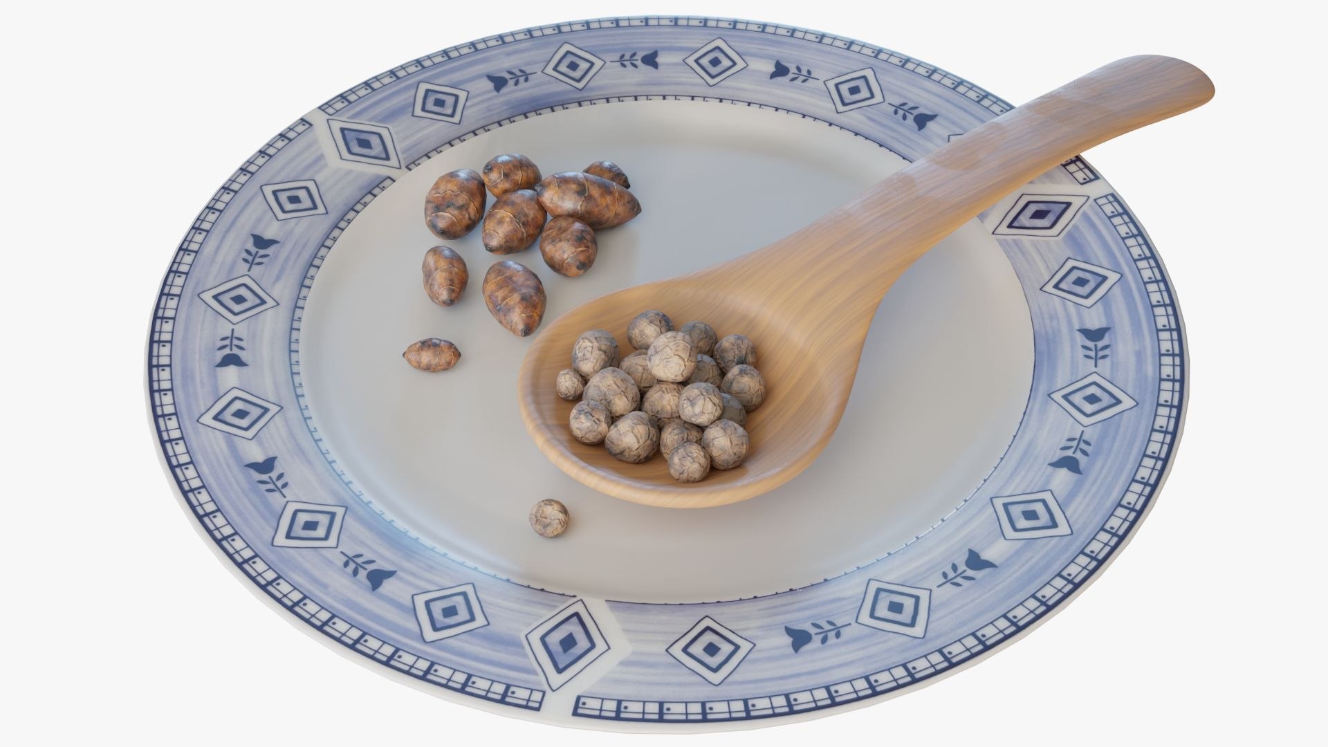 Tiger Nut 3D Model - TurboSquid 2350758