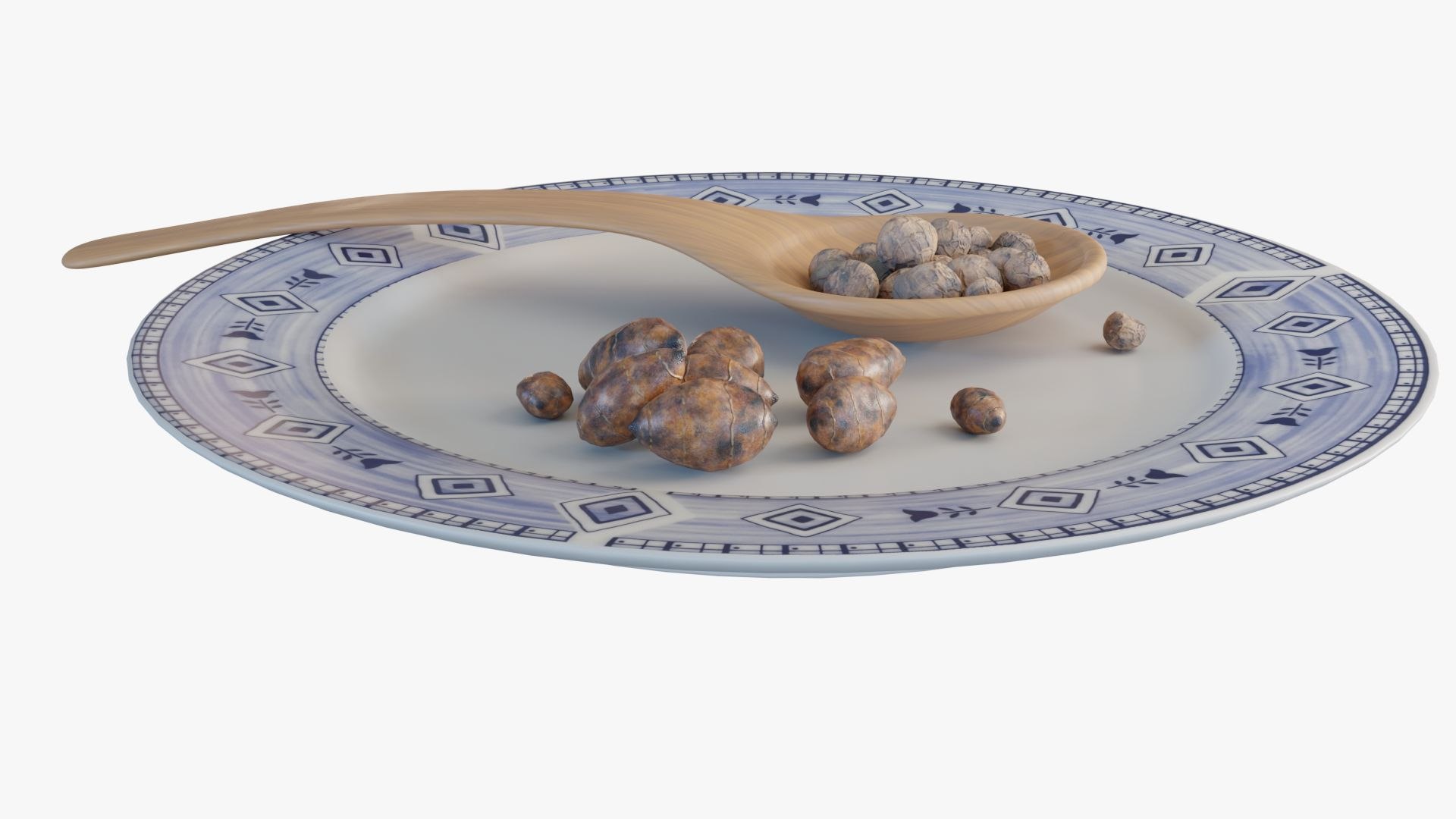 Tiger Nut 3D Model - TurboSquid 2350758