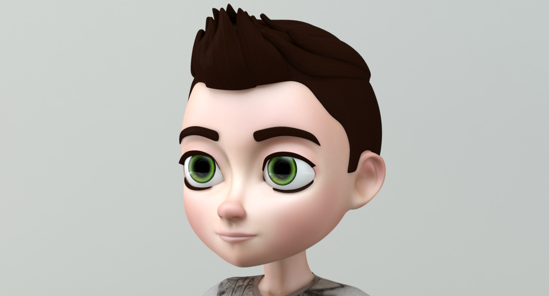 3d Obj Little Boy