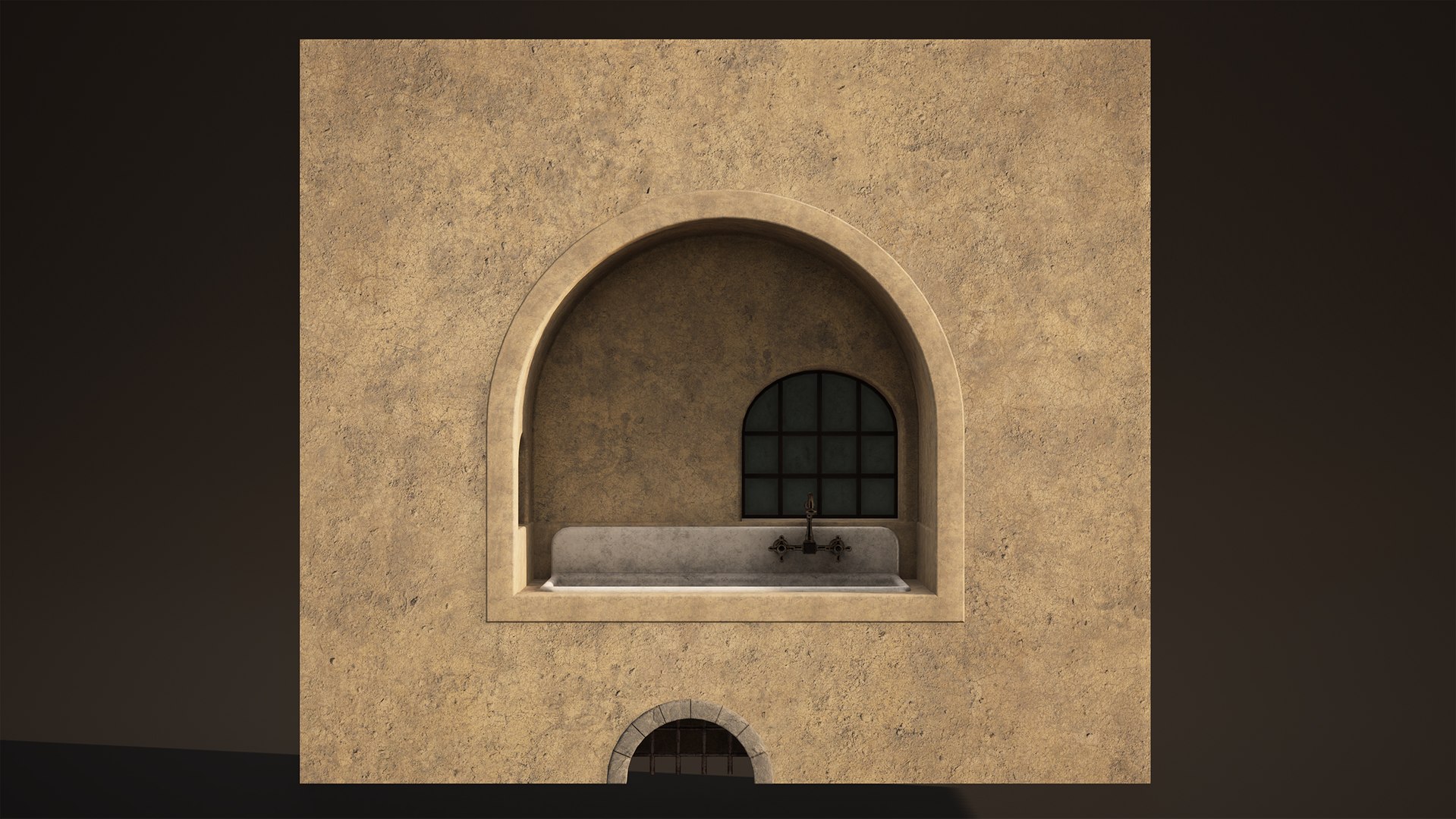 3D model kitchensink - TurboSquid 1683530